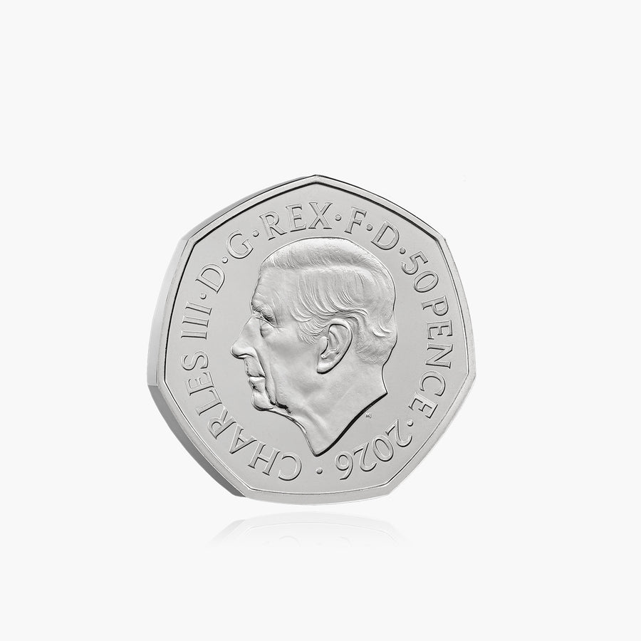 The Beano 75 Years of Dennis the Menace 2026 UK 50p BU Coin