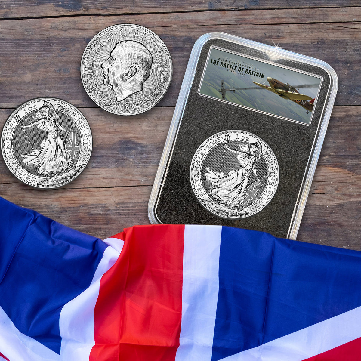 Battle of Britain 85th Anniversary 2025 1oz Silver Britannia Coin | The ...