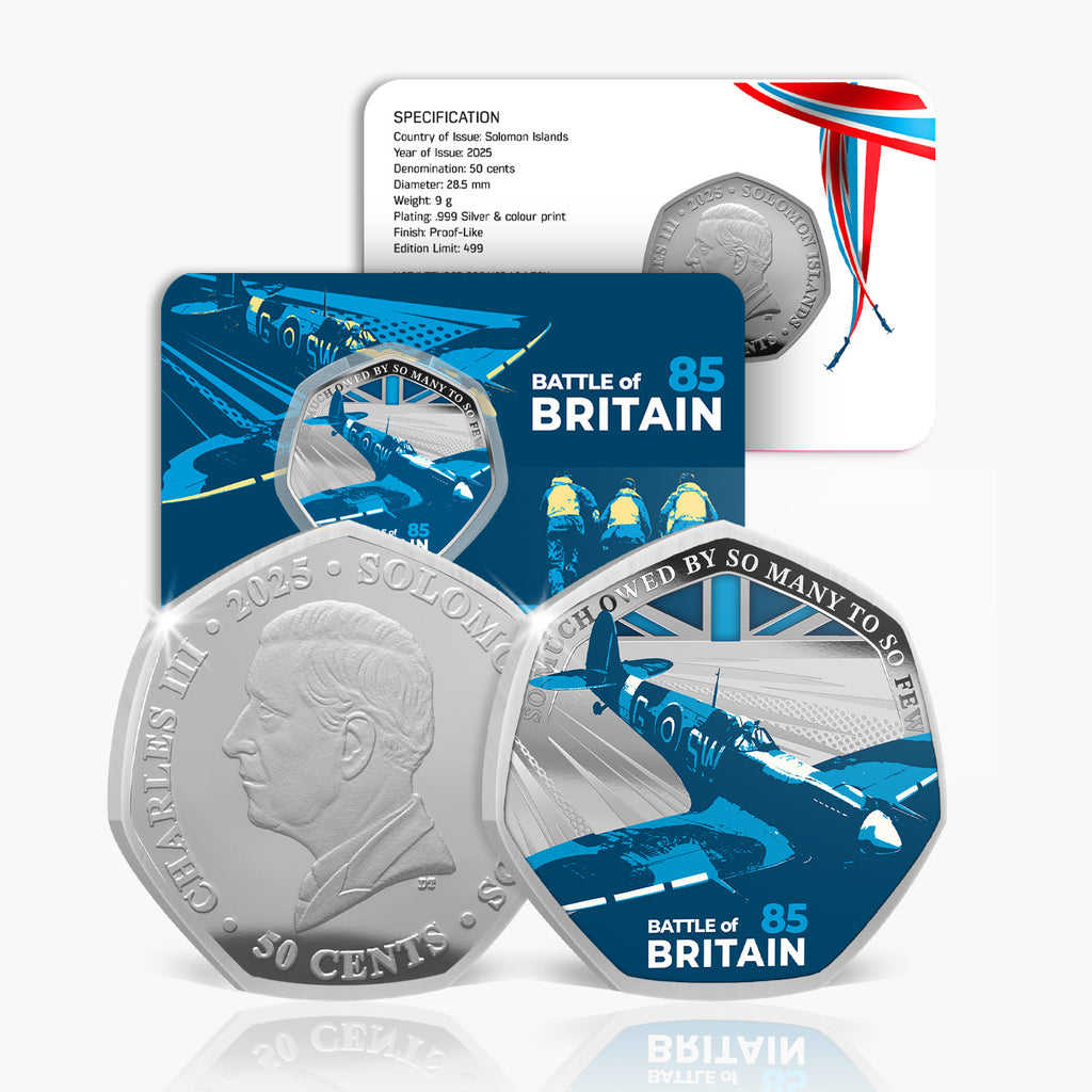 2025 Battle of Britain BU Coin | 85th Anniversary Silver Collectable