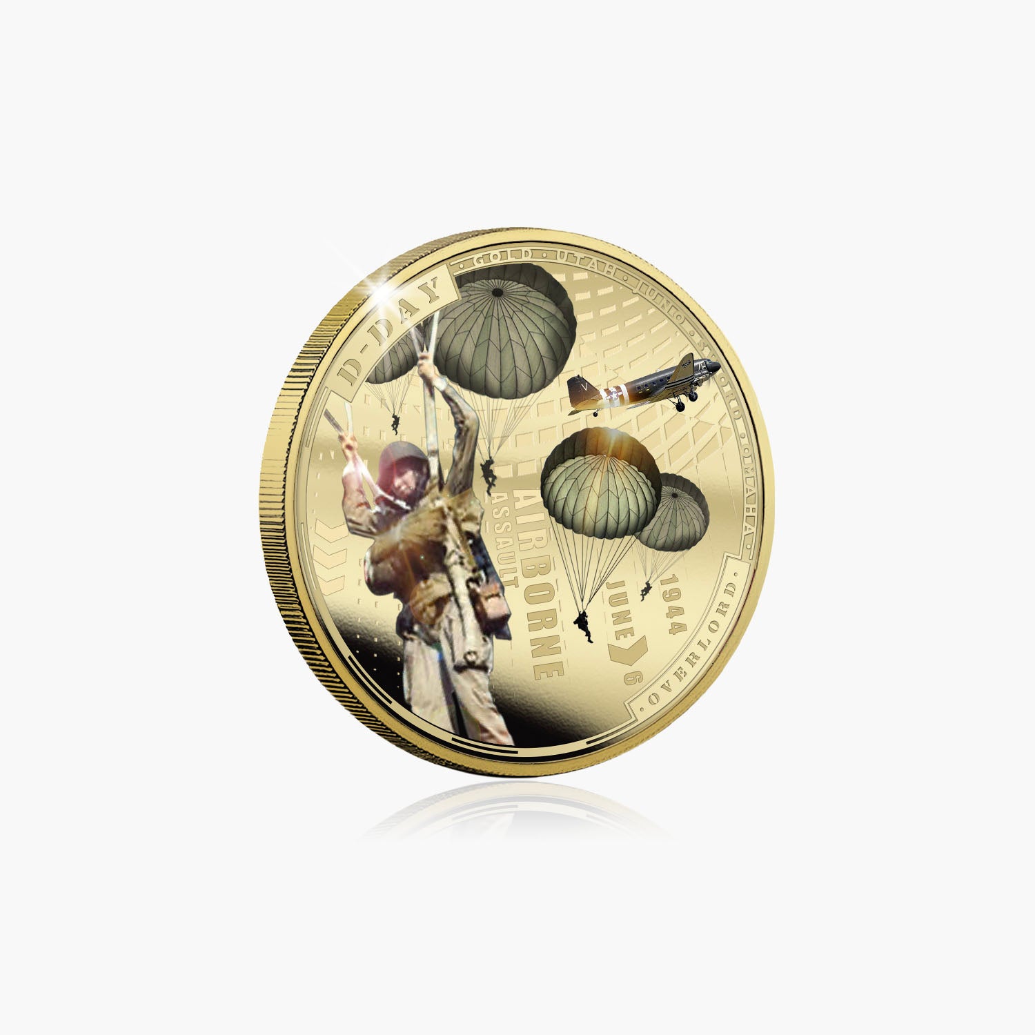 D-Day 80th Anniversary 2024 Coin Collection - Airborne Assault