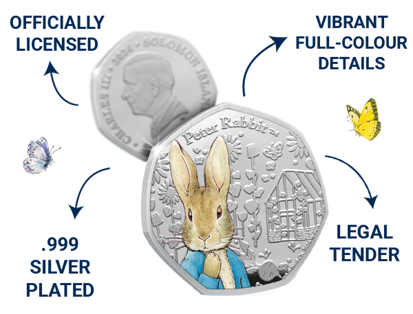 The World of Peter Rabbit 2024 Coin Collection