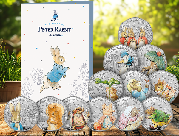 The World of Peter Rabbit 2024 Coin Collection