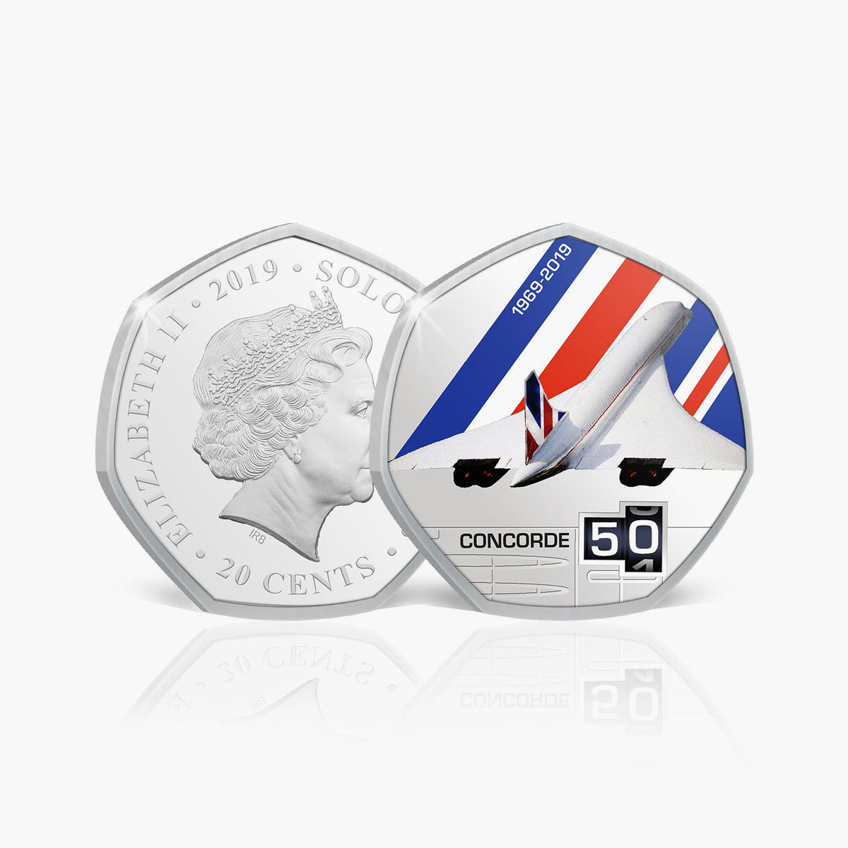 Concorde 50th Anniversary Complete BU Coin Collection