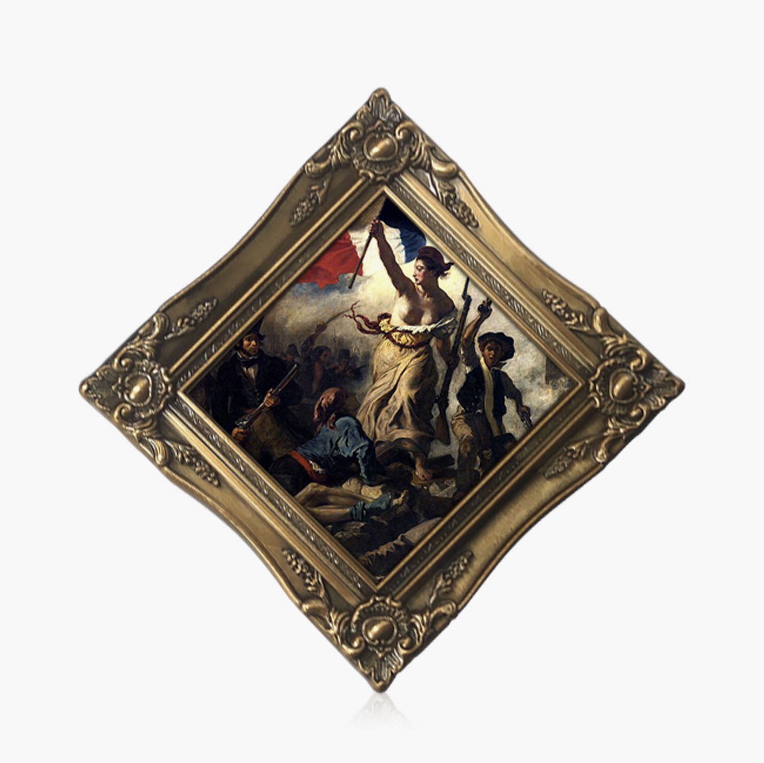 The Most Famous Paintings - Eugene Delacroix - Liberty Leading the Peo