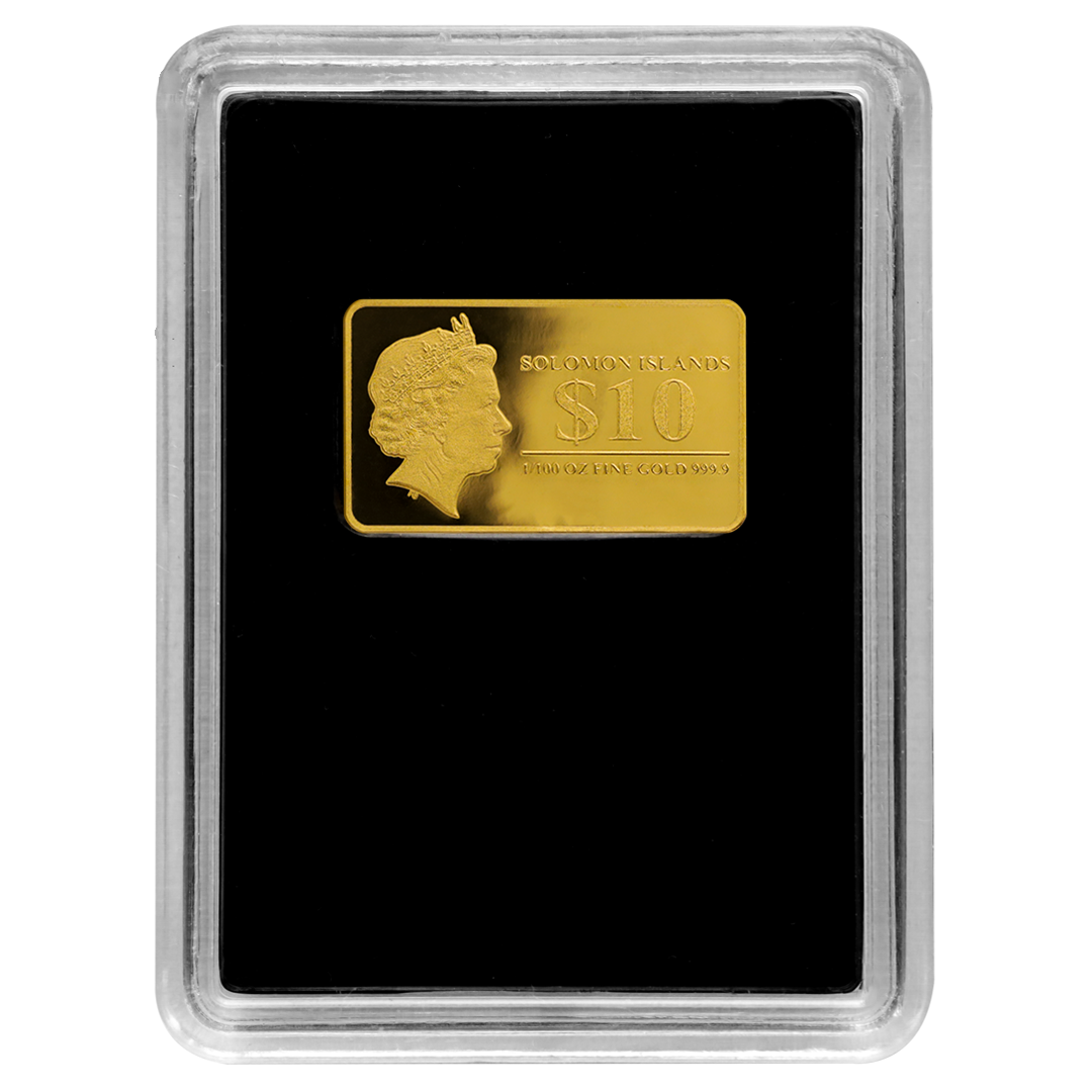 Disney 100th Anniversary Monsters Inc Pure Gold Coin Ingot