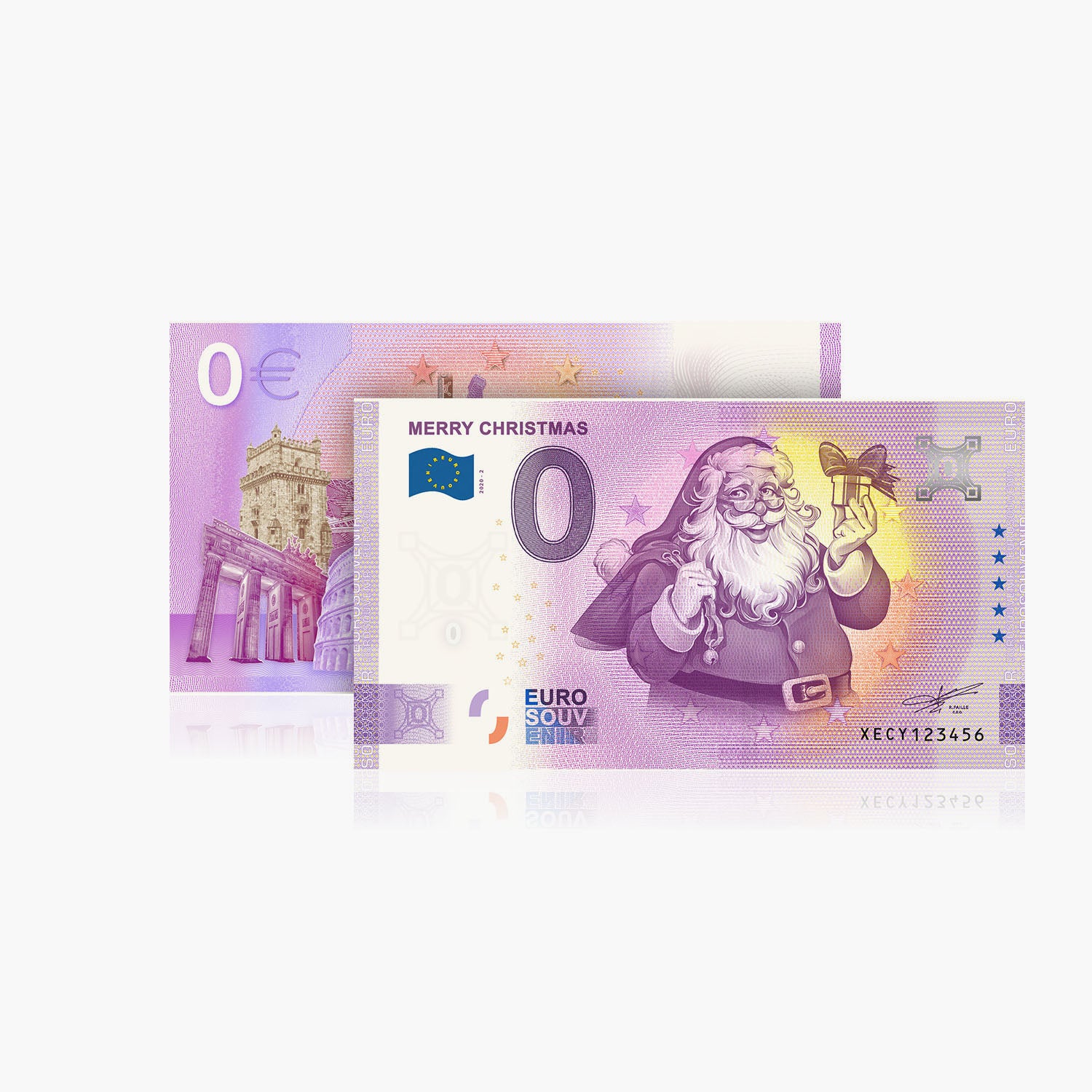 Santa Claus â‚¬0 Christmas Banknote