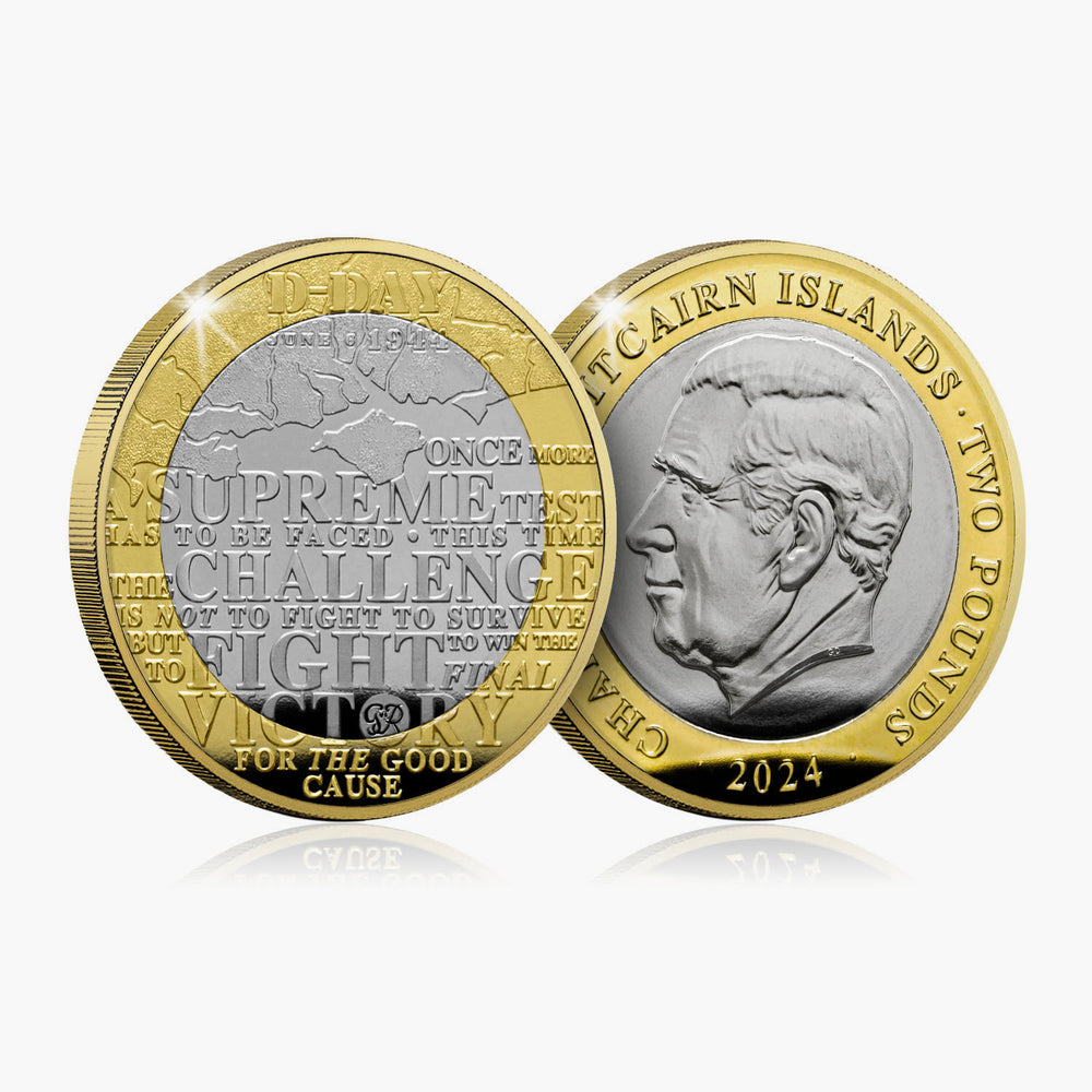 Complete the Set - D-Day 80th Anniversary 2024 BU Coin Set