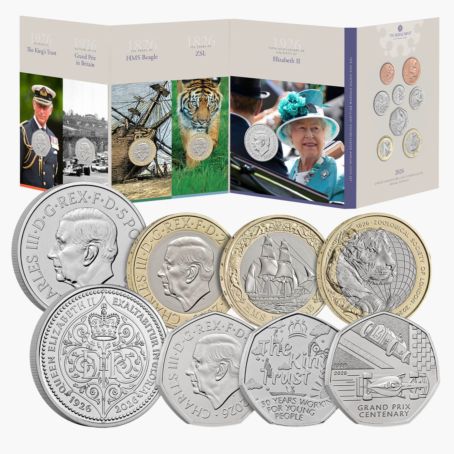 Brilliant Uncirculated Annual Coin Set 2026 | Official UK Coin Set