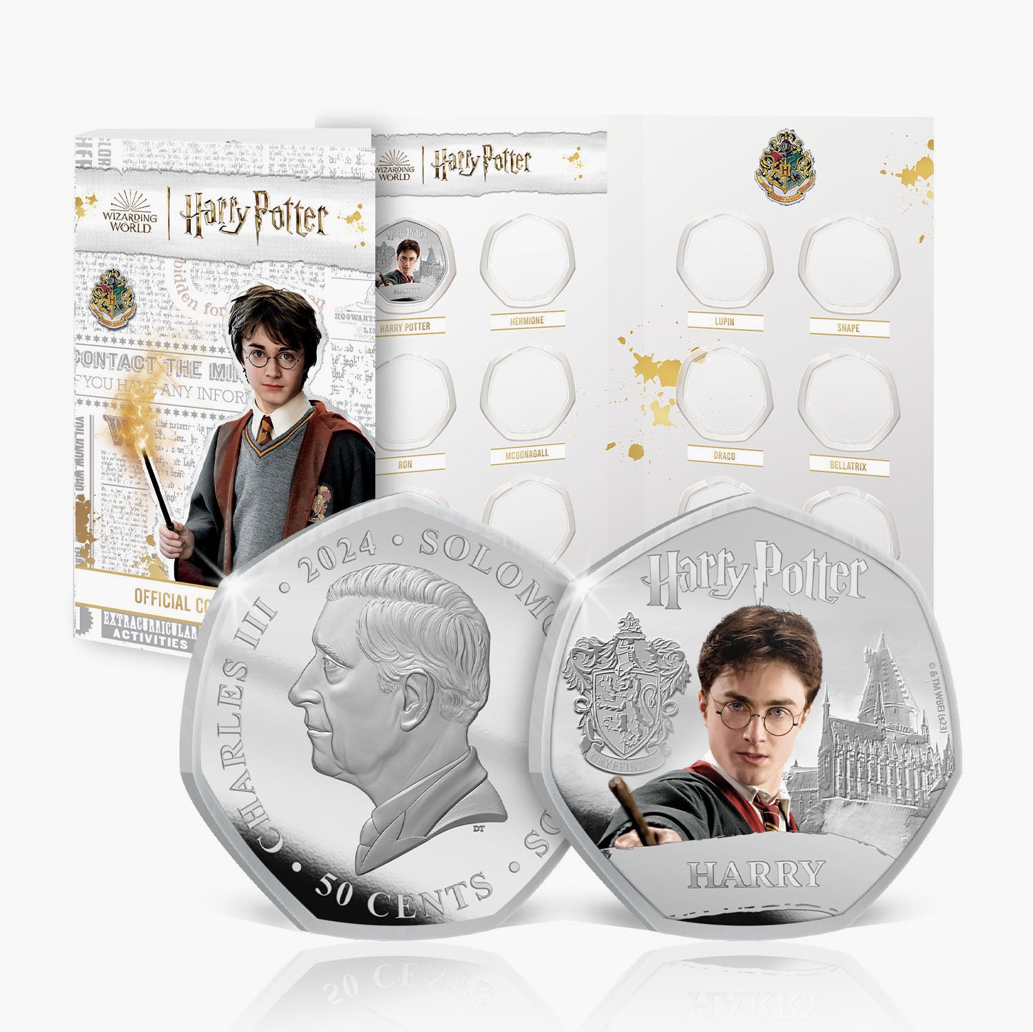 The Wizarding World of Harry Potter 2024 Coin Collection