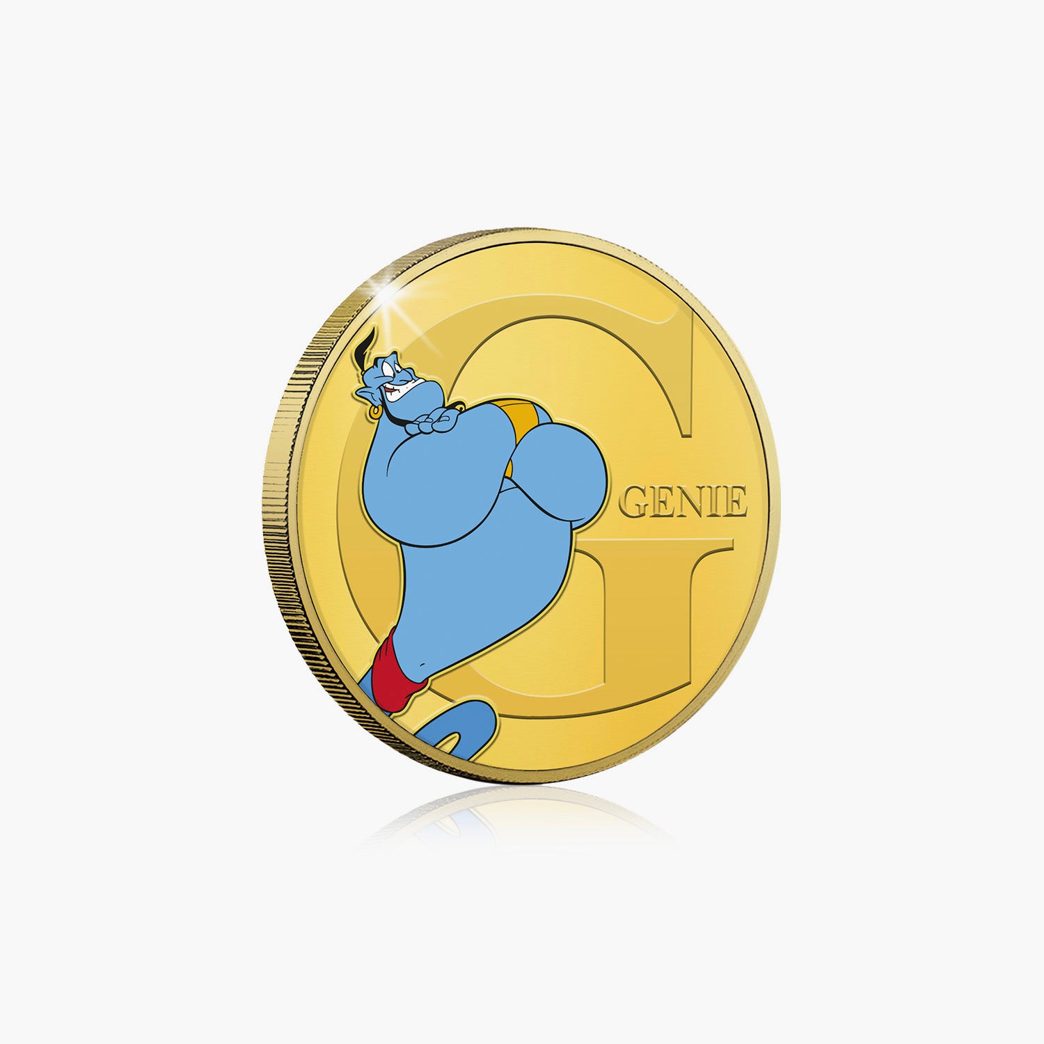 G is for Genie Gold-Plated Full Colour Comm