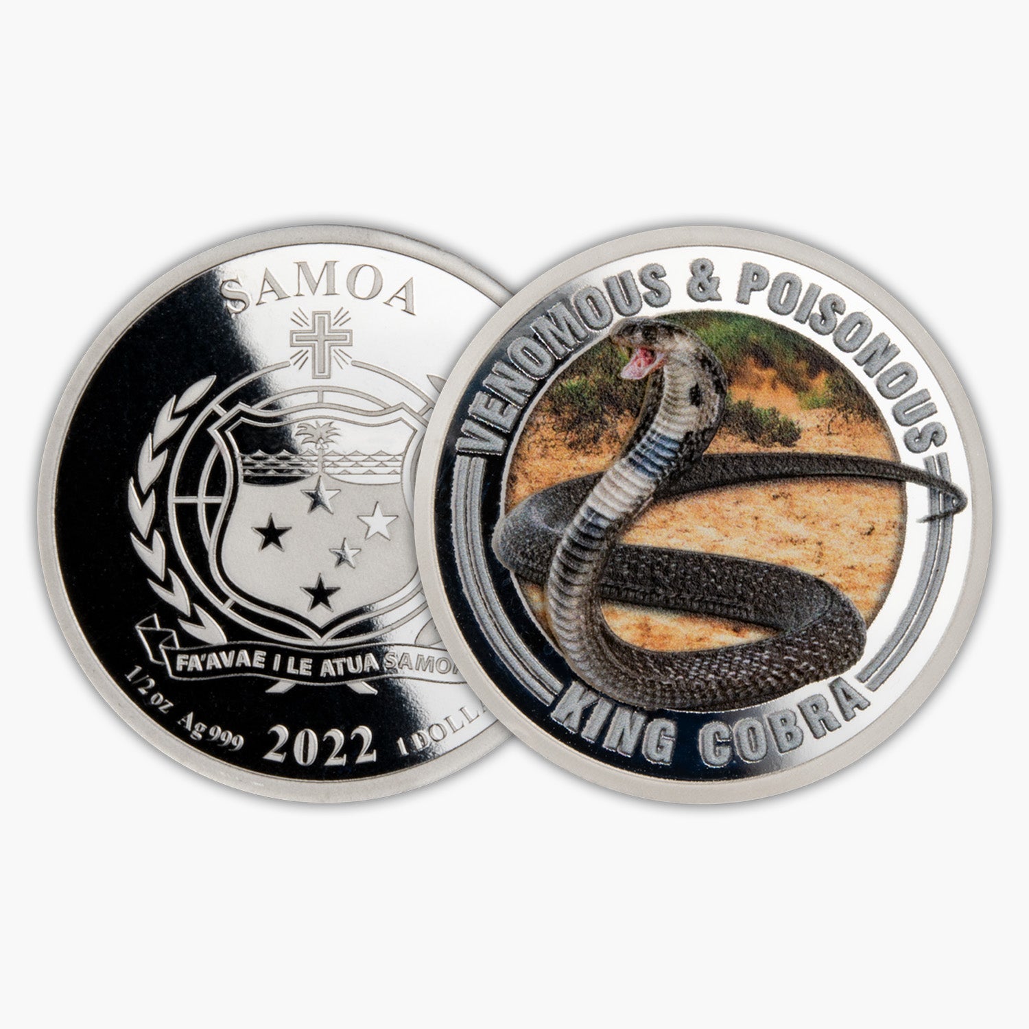 King Cobra One Dollar Silver Coin