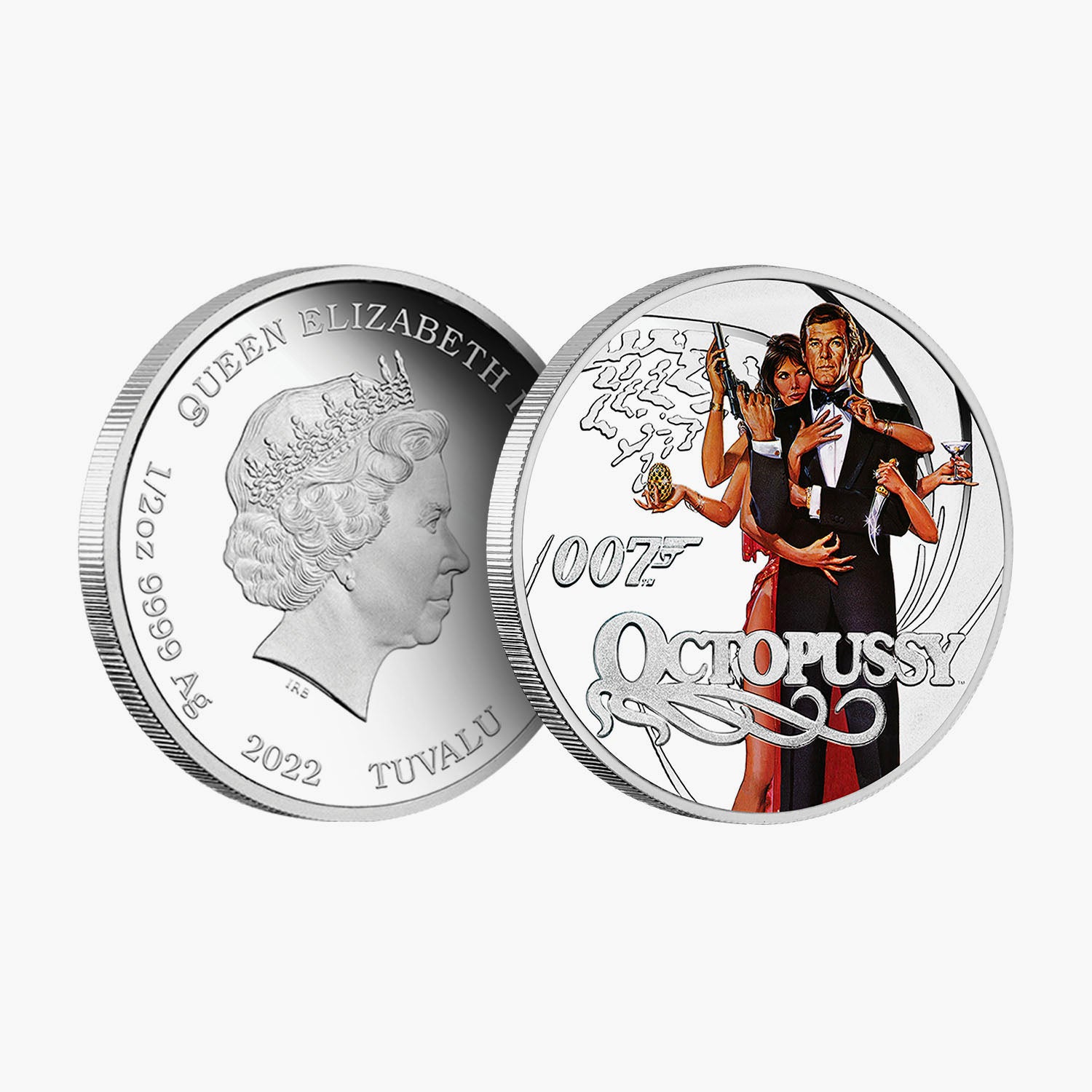 James Bond - Octopussy Solid Silver Movie Coin