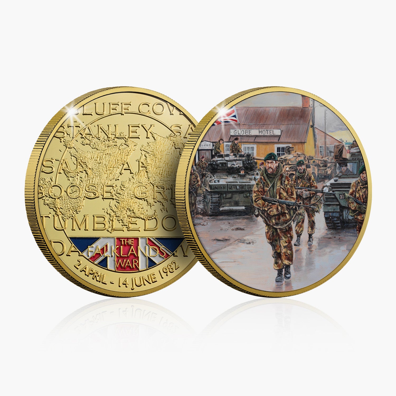 Entering Stanley Gold-Plated Commemorative