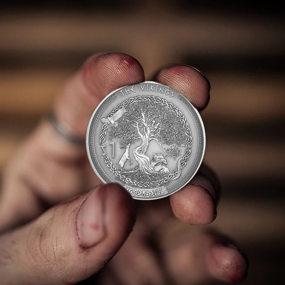 Ship Burial One Dollar Coin